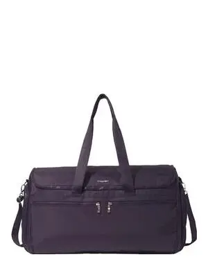 BAGGALLINI Madison 2-in-1 Garment Duffel Bag - Deep Grape Twill