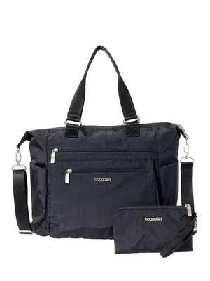 BAGGALLINI Trifecta Convertible Backpack With Rfid Wristlet - French Navy