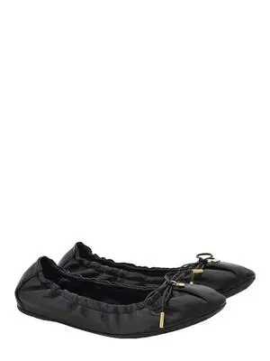 FERRAGAMO FERRAGAMO Joelle Elasticated Ballet Flat Nero