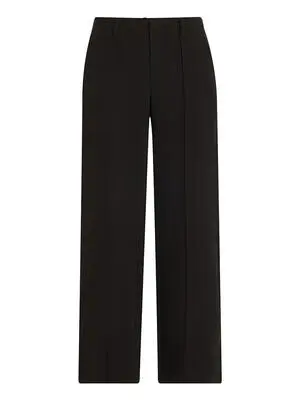 Simkhai Michelle Pintuck Cropped Pants - Black