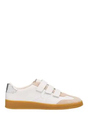 Veronica Beard Reagan Low-top Sneakers - Lily White/silver