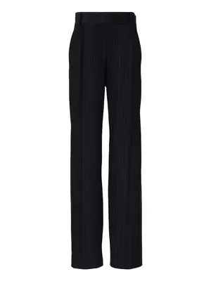 Khaite Cambie High-rise Straight Pants - Blue
