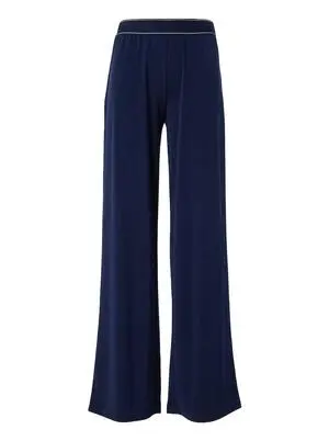 Vince Mid-rise Wide-leg Pants - Blue