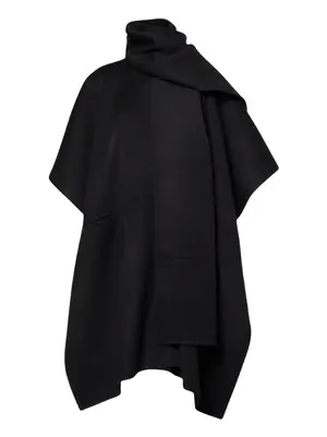 TOTEME Doublé Wool Coat - Black