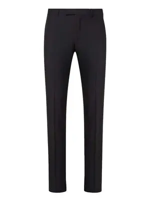 LARDINI Wool And Mohair Suit Pants - Black