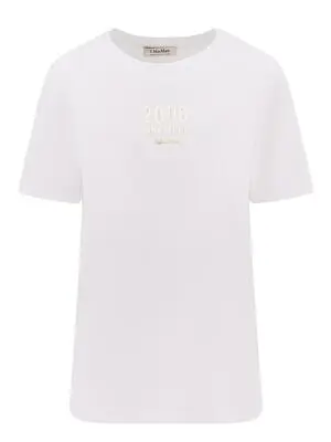 MAX MARA Printed Cotton T-Shirt
