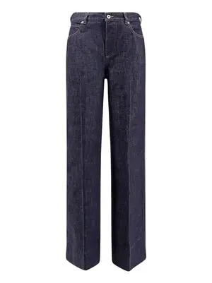 Bottega Veneta High-waist Flared Jeans - Blue