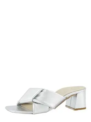 Paul Green Yasmin Slide Sandals - Alu Nappa Metallic