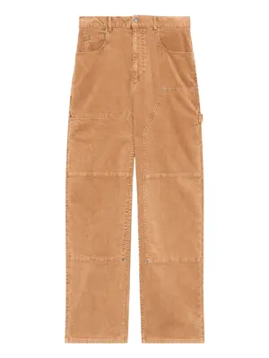 MARANT Lorson Wide Leg Trousers - Brown