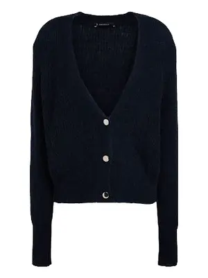 BELLWOOD Solid Cardigan - Blue