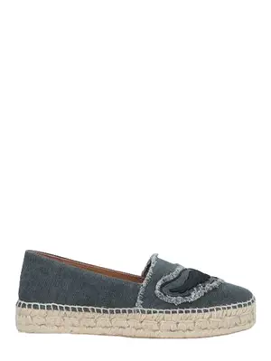 Zadig&Voltaire Ivory Textile Espadrilles - Grey