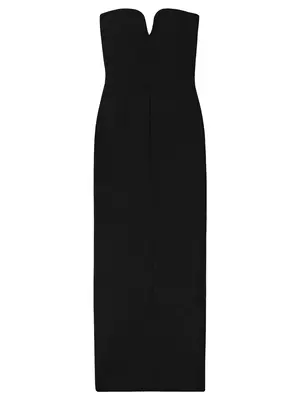 Khaite Yao Strapless Gown - Black