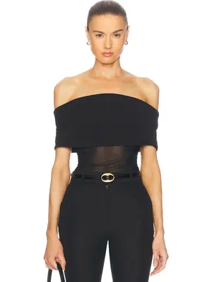SEROYA Willa Bodysuit - Black