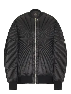 Rick Owens X Moncler Radiance Peter Jacket - Black