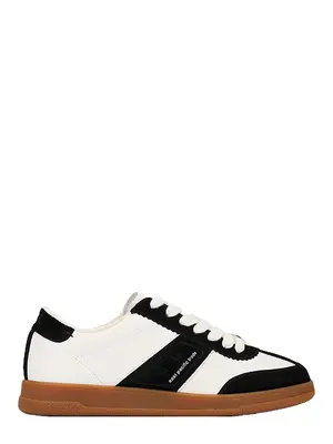 EPT East Pacific Trade Santos Lace-Up Suede And Leather Sneakers Black