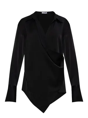 Helmut Lang Wrap Shirt - Black