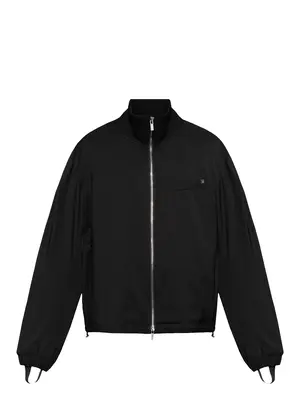 Helmut Lang Elasticated-hem Jacket - Black