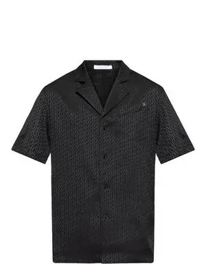 Helmut Lang Modest Jacquard Shirt - Black