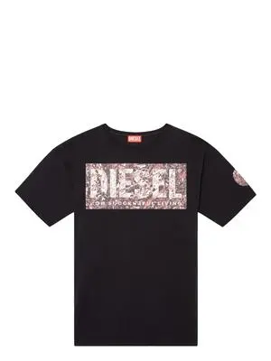 DIESEL® T-adjust-r22 T-shirt - Black