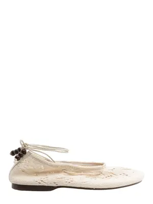ALOHAS Rosemary Ballerinas - White