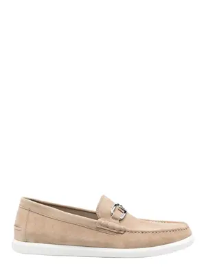 Fendi O'lock Loafers - Neutrals