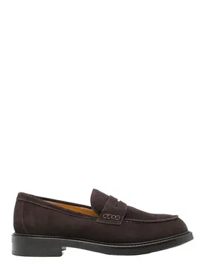 DOUCAL'S Suede Loafers - Brown