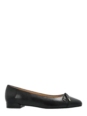 STUART WEITZMAN Sleek Ballerina Shoes - Black