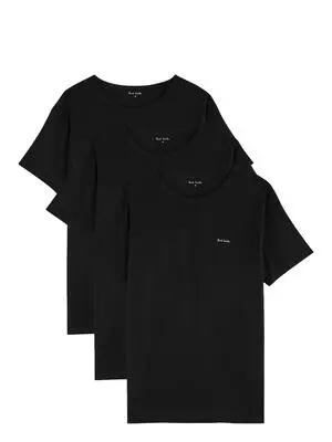Paul Smith Logo-print Cotton T-shirt - Black