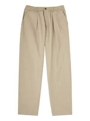 Universal Works Tapered Cotton Trousers - Ecru