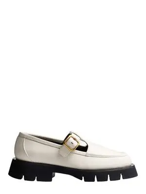 ME+EM Classic Mary Jane Loafer - Ivory