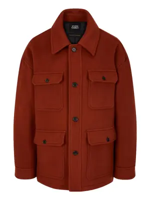 STUDIO TOMBOY Wool Worker Jacket - Orange
