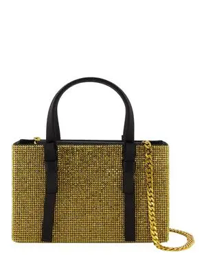 Kara Midi Bow Tote Bag - Gold