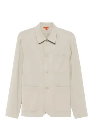 Barena Venezia Virgin-wool Shirt - Neutrals