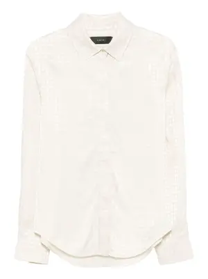 Amiri Ma-monogram Shirt - Neutrals