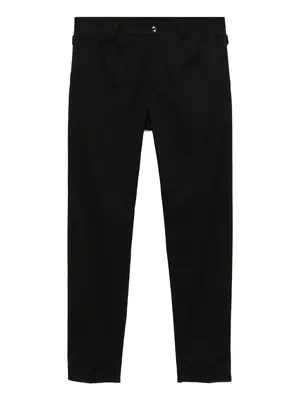 Dolce & Gabbana Logo-embroidered Trousers - Black