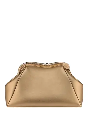 BVLGARI Bvlgari Serpentine Leather Clutch