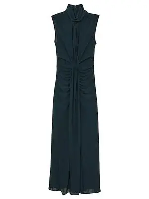 REISS Daniella Sleeveless Maxi Dress - Teal