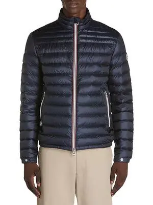 Moncler Benamou Quilted Puffer Jacket - Blue