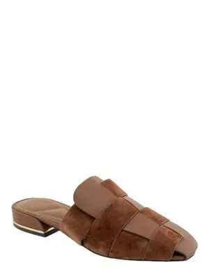 KENNETH COLE Faina Mule - Brown Leather