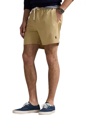Ralph Lauren Traveler Swim Trunks Coastal Beige