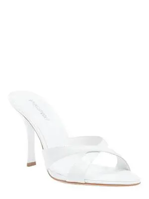 Jeffrey Campbell Jeffrey Campbell Symone Pointed Toe Sandals White Patent