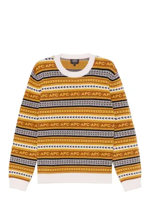 A.p.c. Malcolm Sweater - Brown
