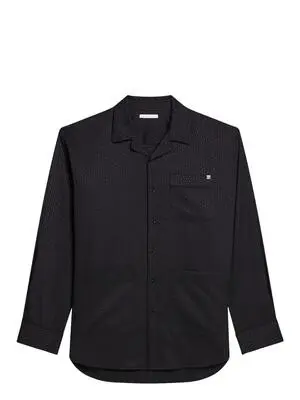 Helmut Lang Geometric-print Shirt - Black