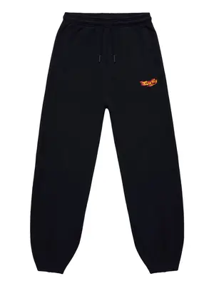 COUNTY OF MILAN County Flame Track Pants - Black