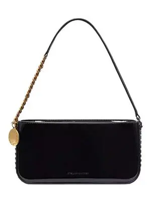 Stella McCartney Frayme Shoulder Bag - Black
