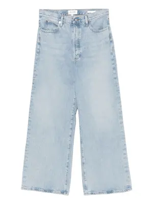 FRAME Wide-leg Jeans - Blue