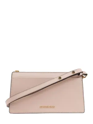 Michael Kors Empire Leather Shoulder Bag - Pink