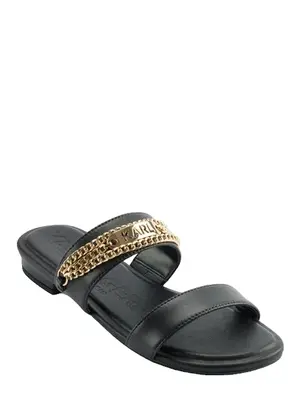 Karl Lagerfeld Paris Karl Lagerfeld Canne Two-strap Sandals - Black