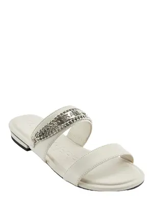 Karl Lagerfeld Paris Karl Lagerfeld Canne Two-strap Sandals - Soft White