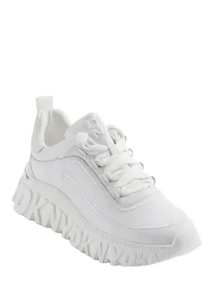 Dkny Lacombe Platform Sneakers - White